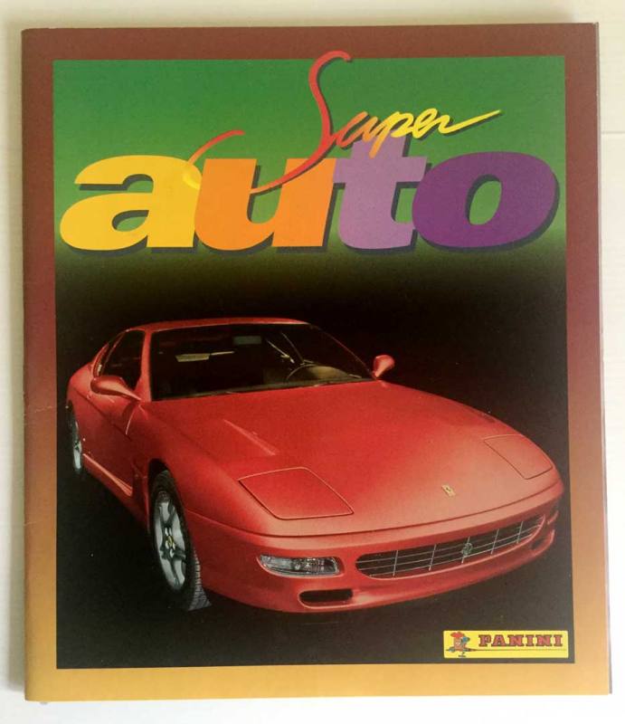 Álbum Super Auto de Panini 1995 incompleto 115 cromos | Listings